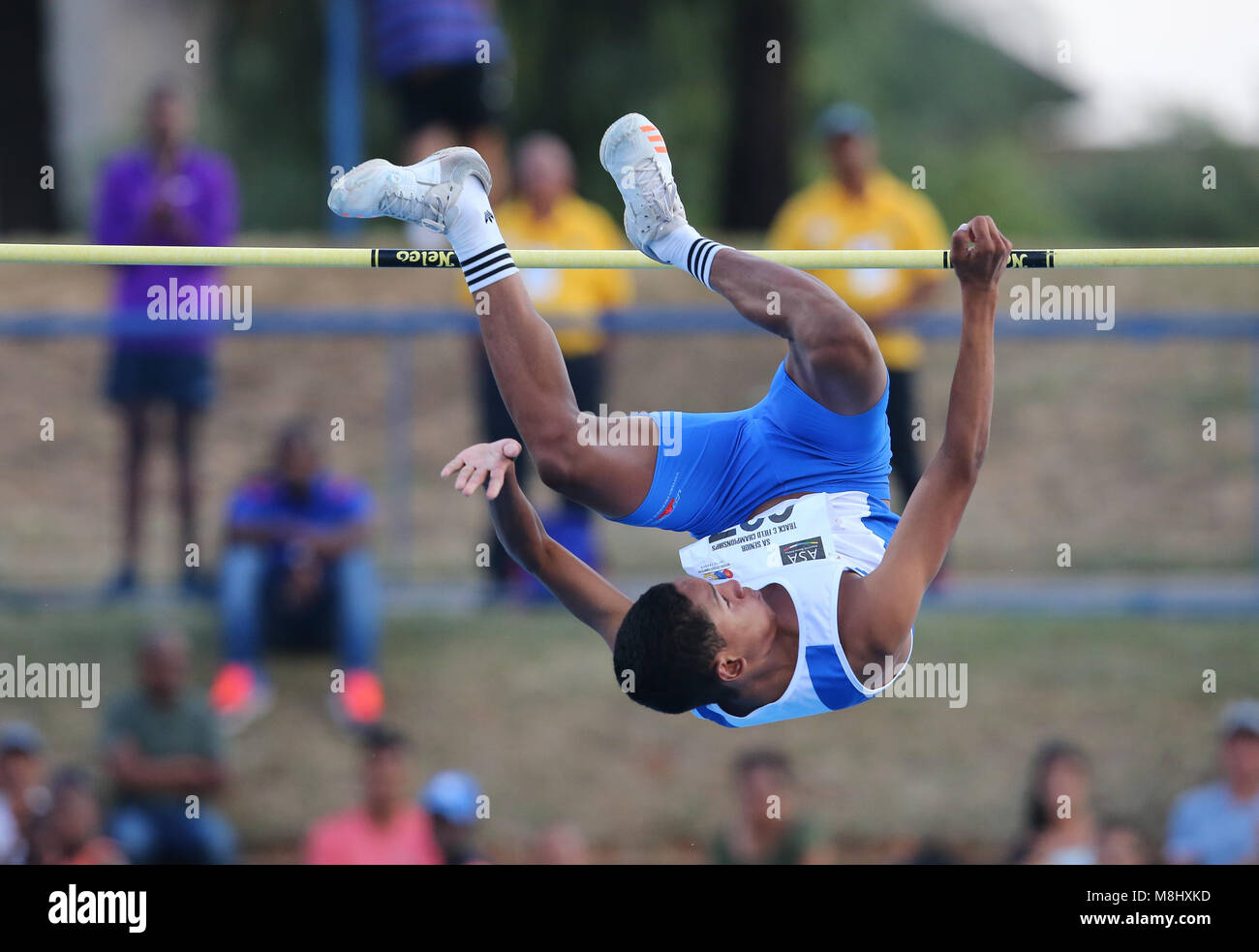 PRETORIA, SOUTH AFRICA - March 16: Breyton Poole in the final of the ...