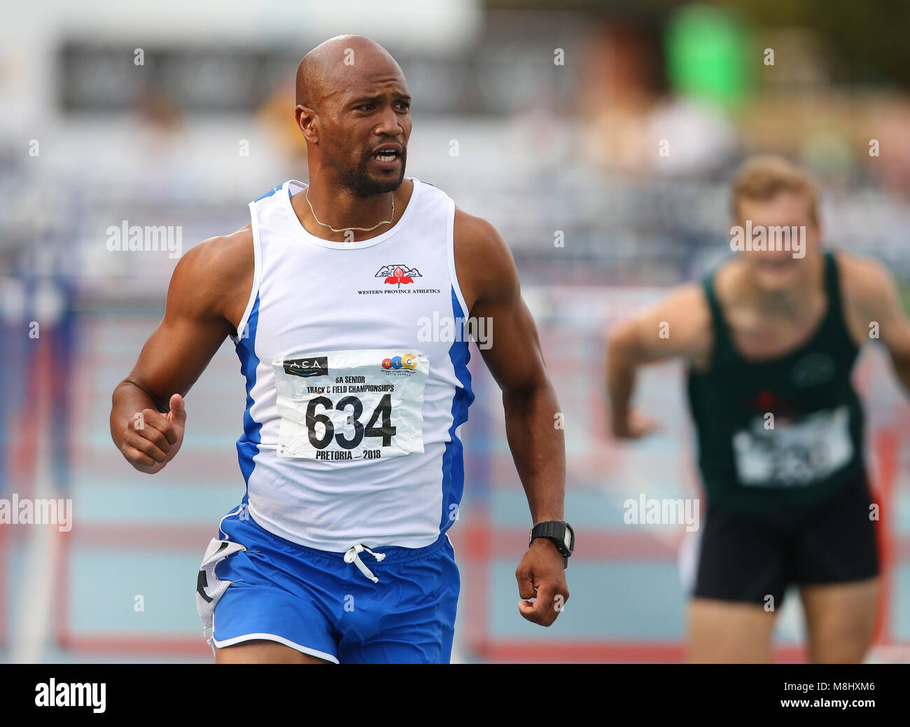 PRETORIA, SOUTH AFRICA - March 16: Antonio Alkana in the final of the ...