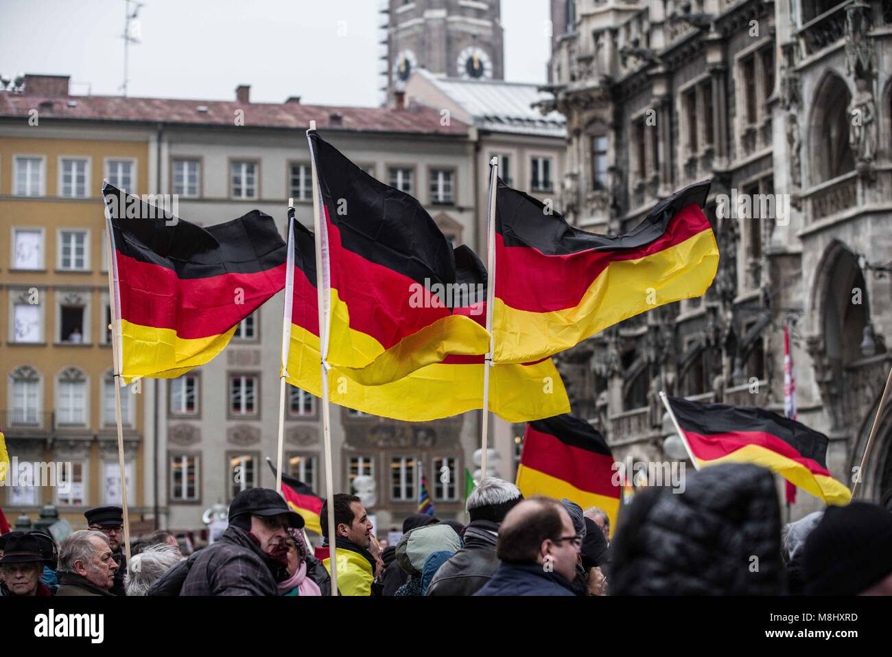 Flags being waved hi-res stock photography and images - Alamy
