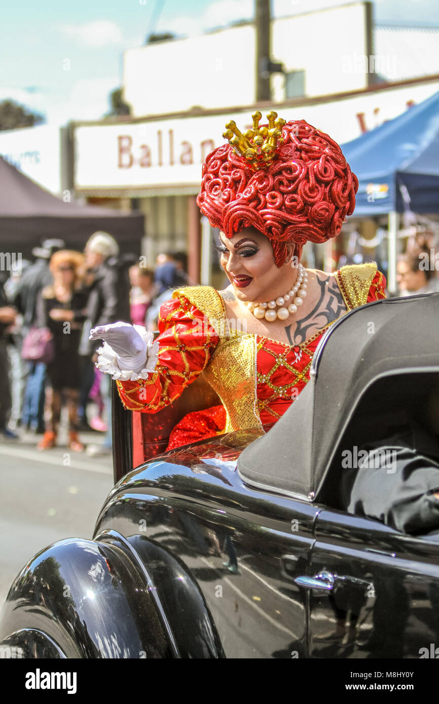 Victoria, Australia. 18th March 2018. The Ballan Autumn Festival is an ...
