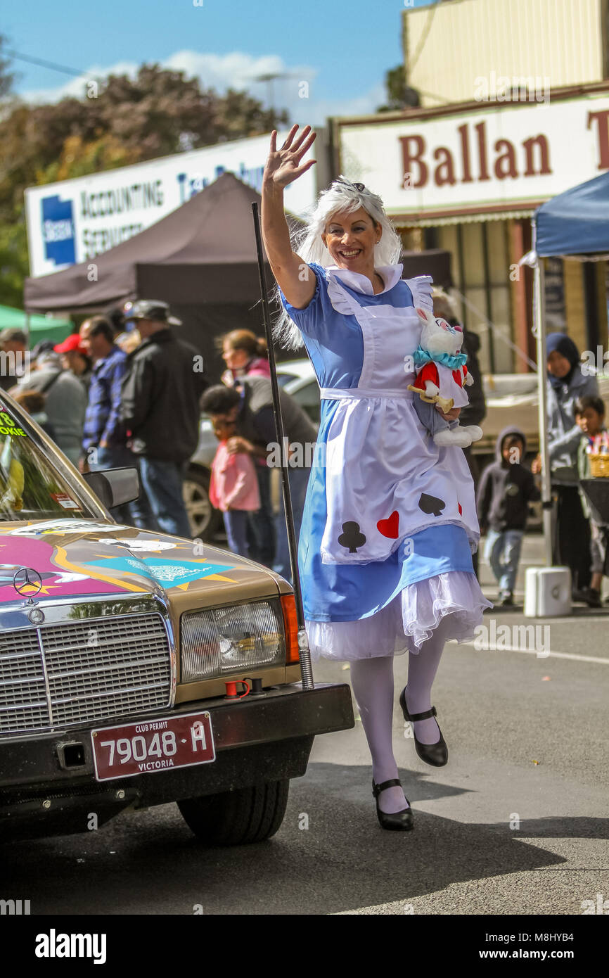 Victoria, Australia. 18th March 2018. The Ballan Autumn Festival is an ...