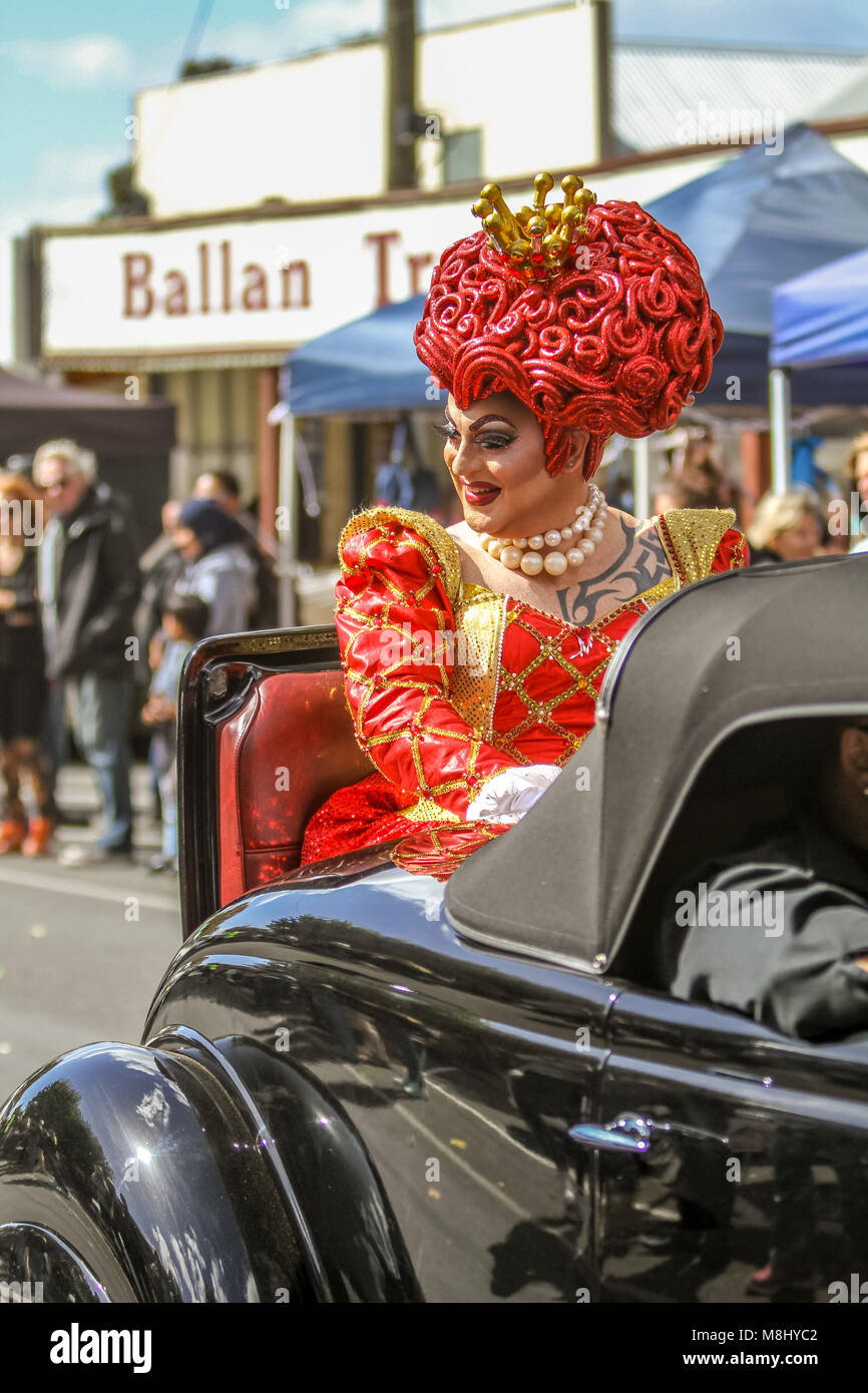 Victoria, Australia. 18th March 2018. The Ballan Autumn Festival is an ...