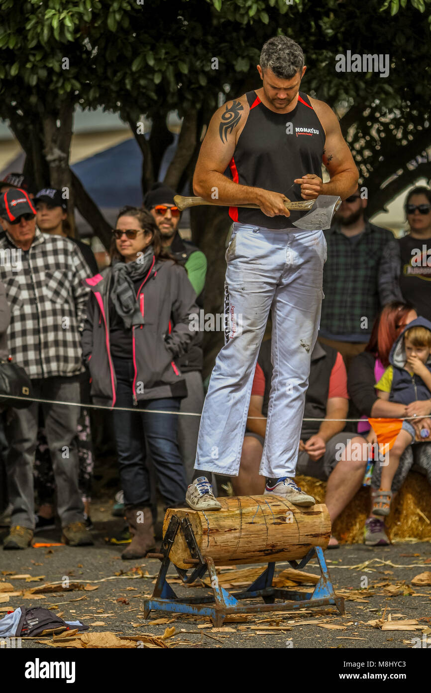 Victoria, Australia. 18th March 2018. The Ballan Autumn Festival is an ...