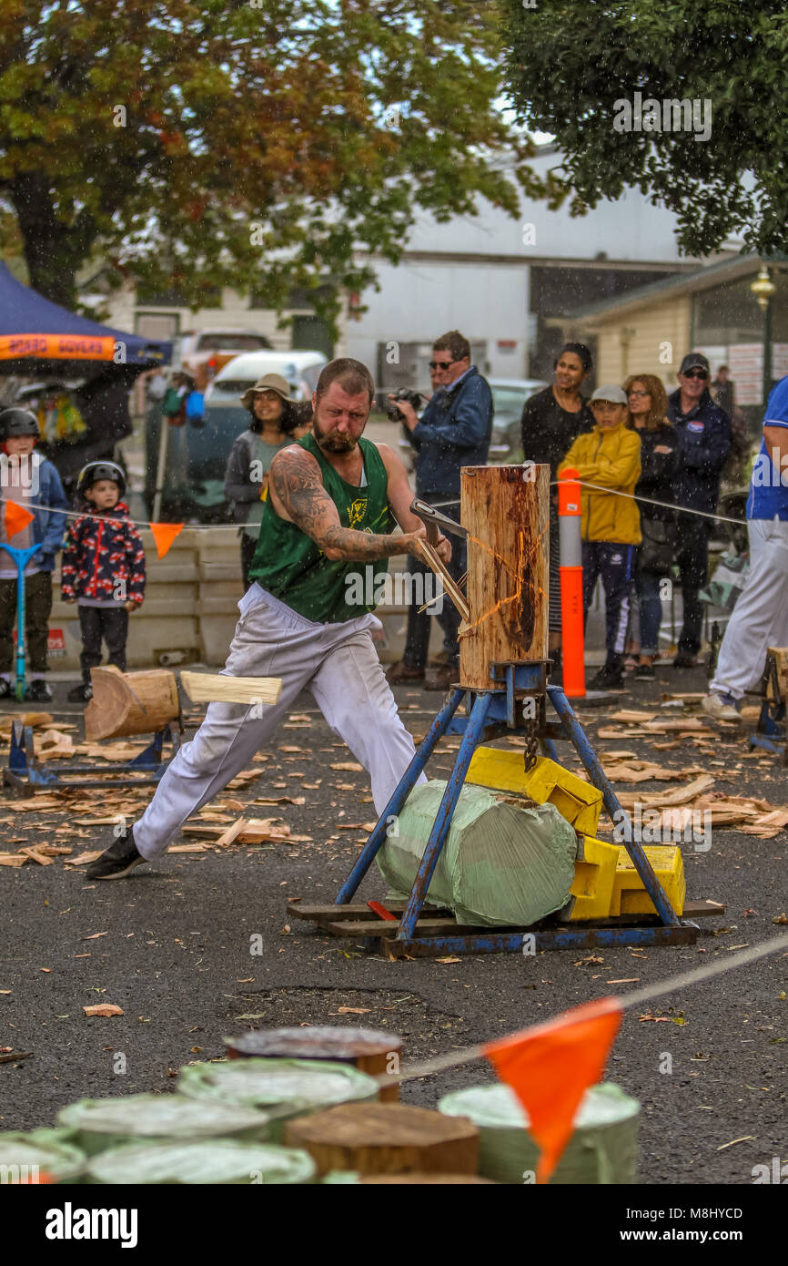 Victoria, Australia. 18th March 2018. The Ballan Autumn Festival is an ...