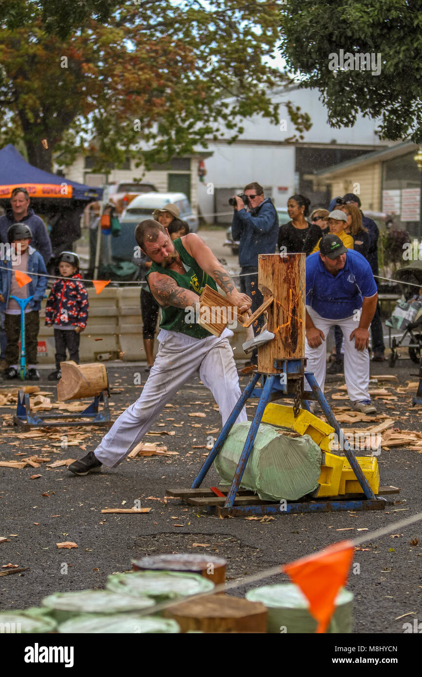 Victoria, Australia. 18th March 2018. The Ballan Autumn Festival is an ...