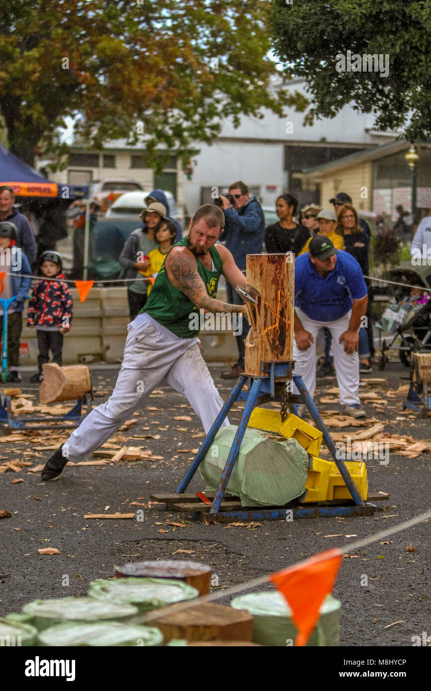 Victoria, Australia. 18th March 2018. The Ballan Autumn Festival is an ...