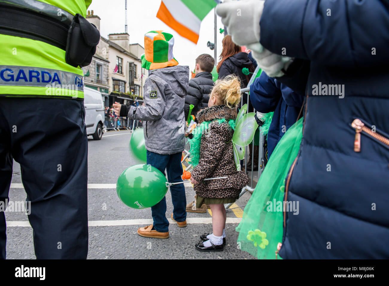 Participants of the annual St Patrick's Day parade celebrate Ireland's ...