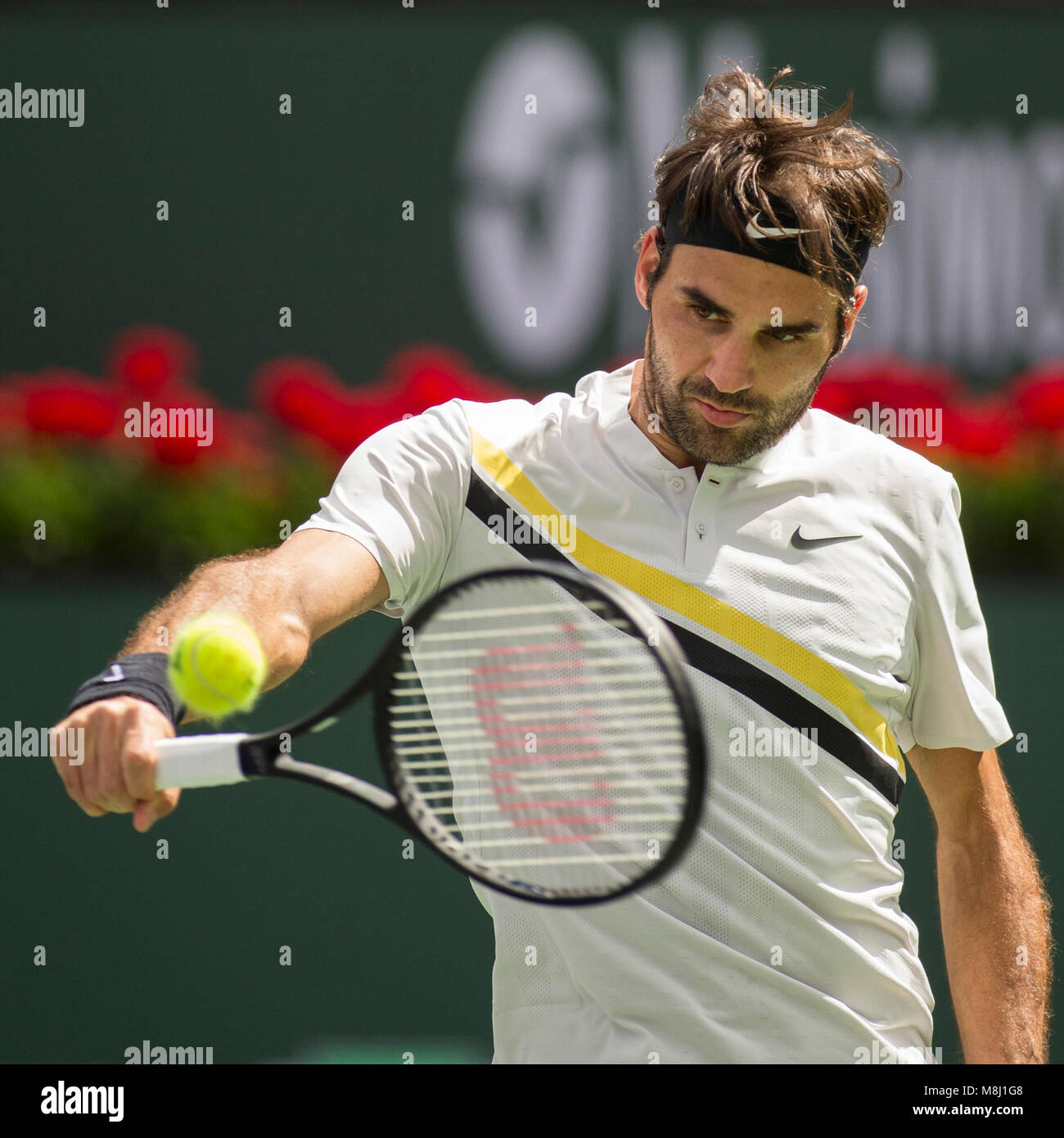 Indian Wells, California, USA. 17th Mar, 2018. Roger Federer (SUI ...