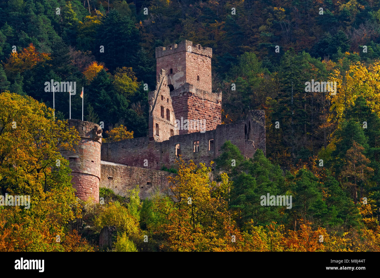 Freudenburg castle hi-res stock photography and images - Alamy
