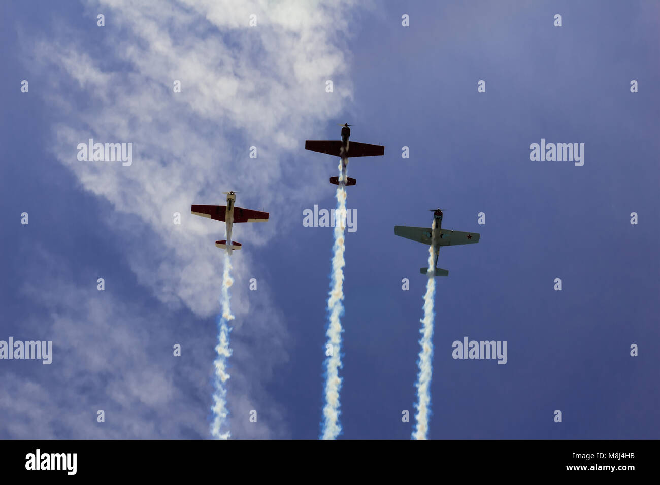 aircraft sky show airshow speed clouds airplane fly flight military ...