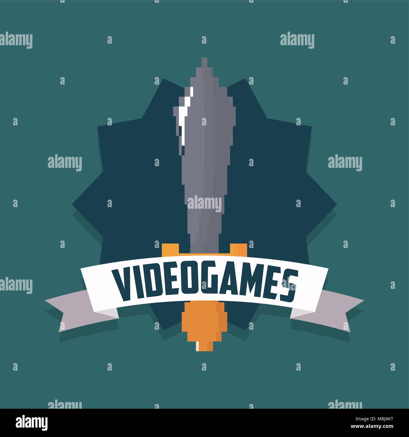 Pixelated ribbon hi-res stock photography and images - Alamy