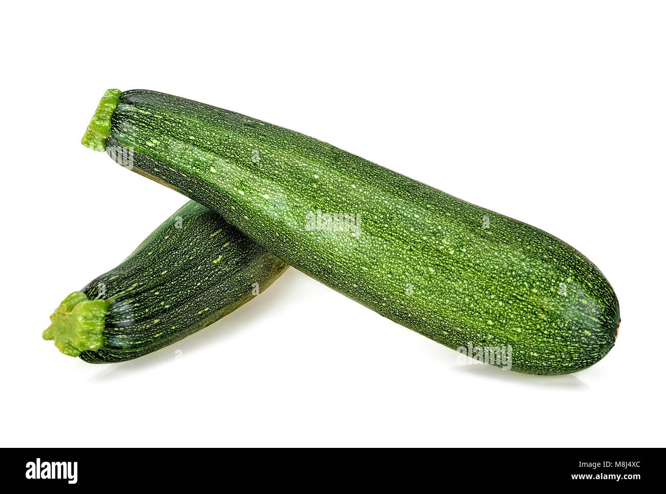 zucchini isolated on the white background Stock Photo - Alamy
