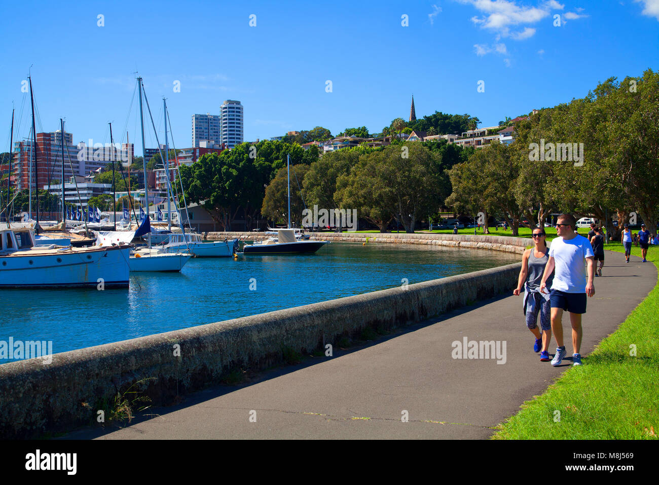 Rushcutters bay Sydney NSW Australia Stock Photo - Alamy