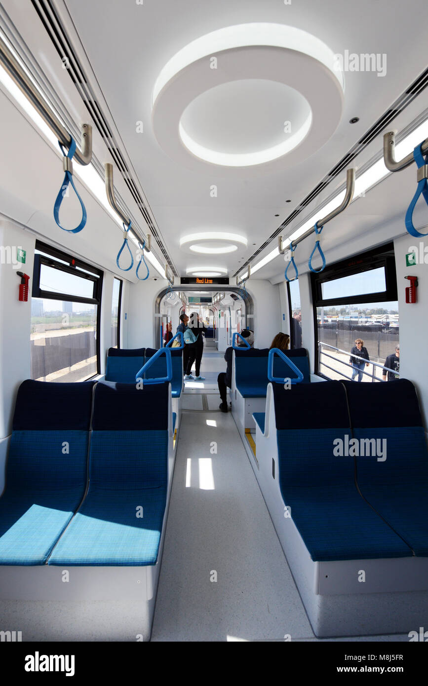 Israel Center Metro Under construction-Urban Transportation Lines Stock ...