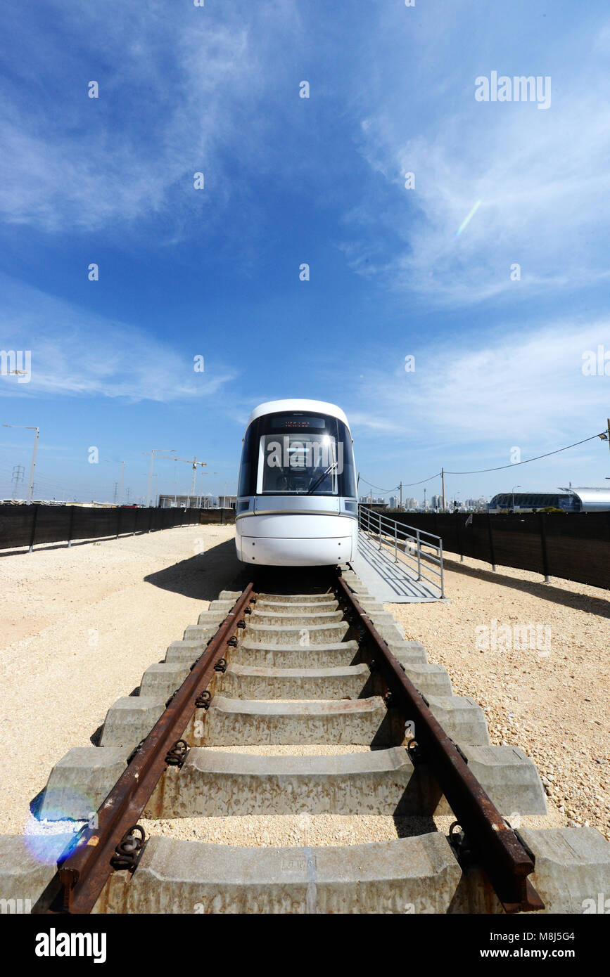 Israel Center Metro Under construction-Urban Transportation Lines Stock ...