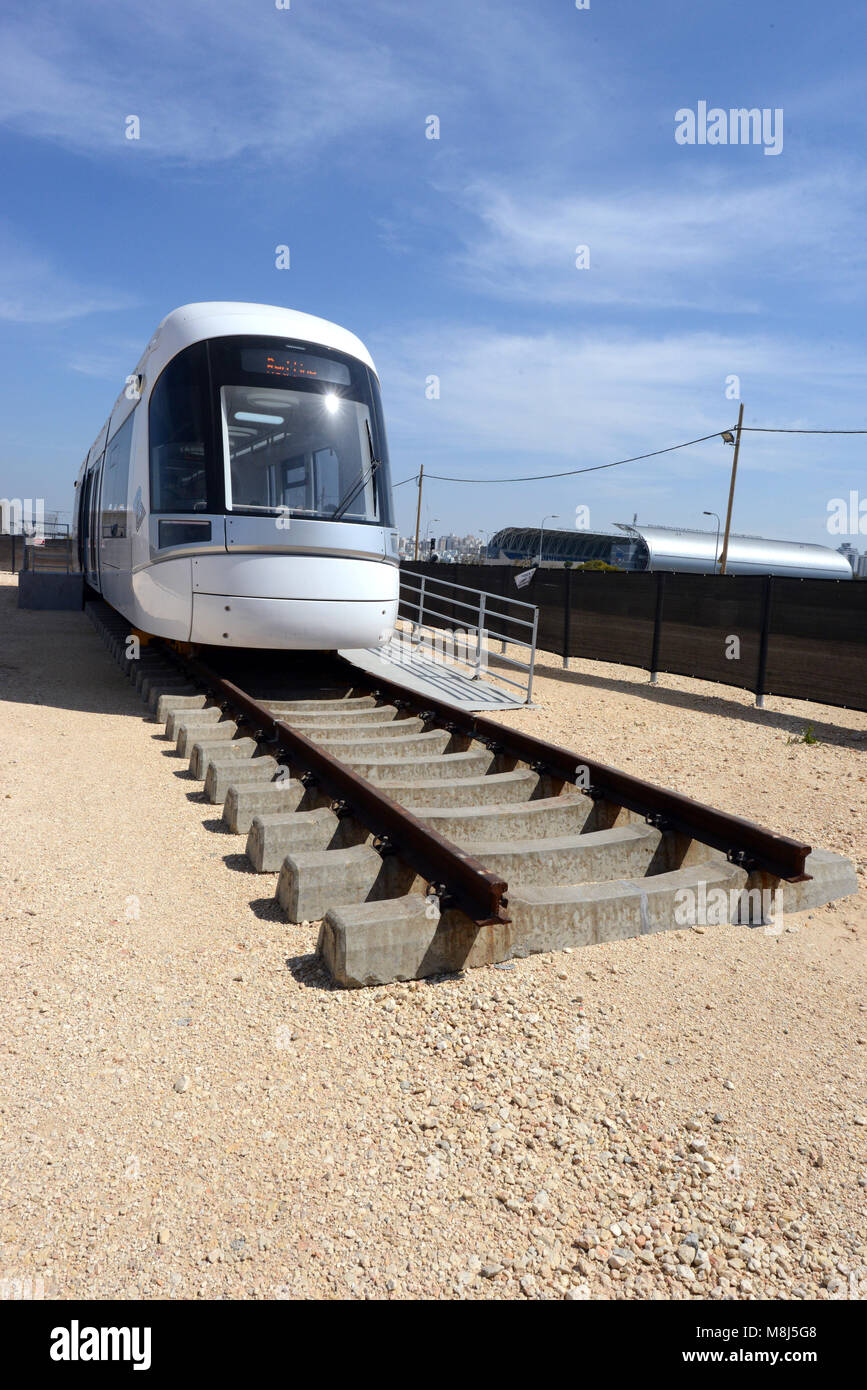 Israel Center Metro Under construction-Urban Transportation Lines Stock ...
