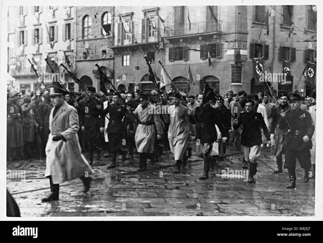 Hitler and mussolini florence High Resolution Stock Photography and ...