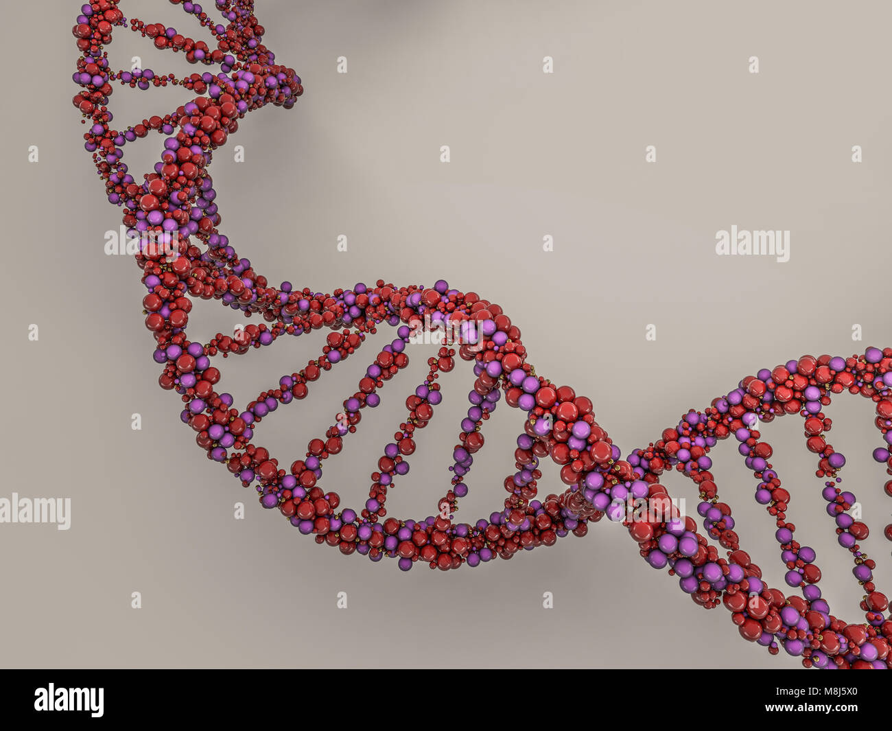 DNA chain. Abstract scientific background. Beautiful illustraion ...
