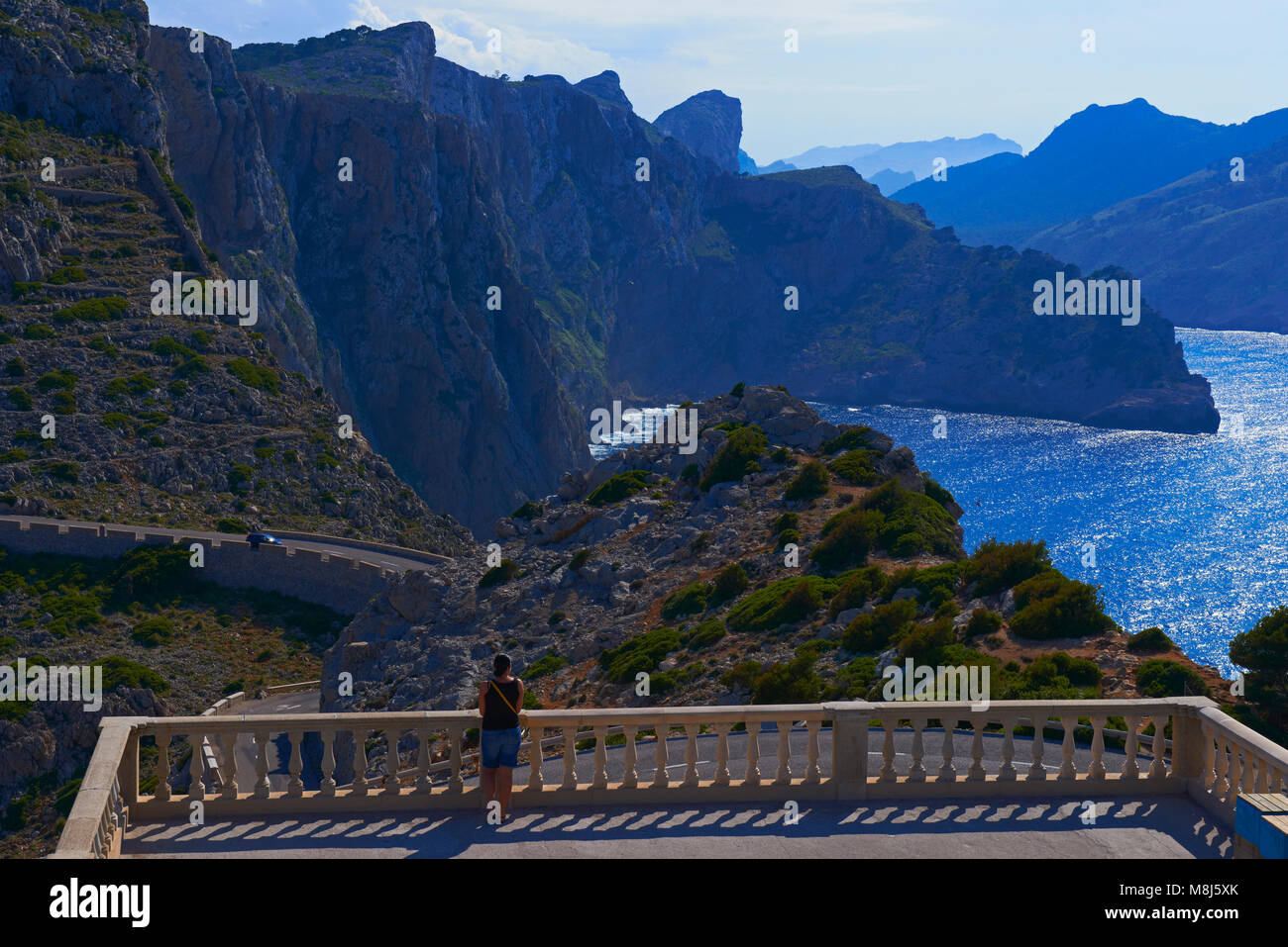 Mallorca, Viewpoint, Cabo de Formentor, Formentor Cape, Serra de ...