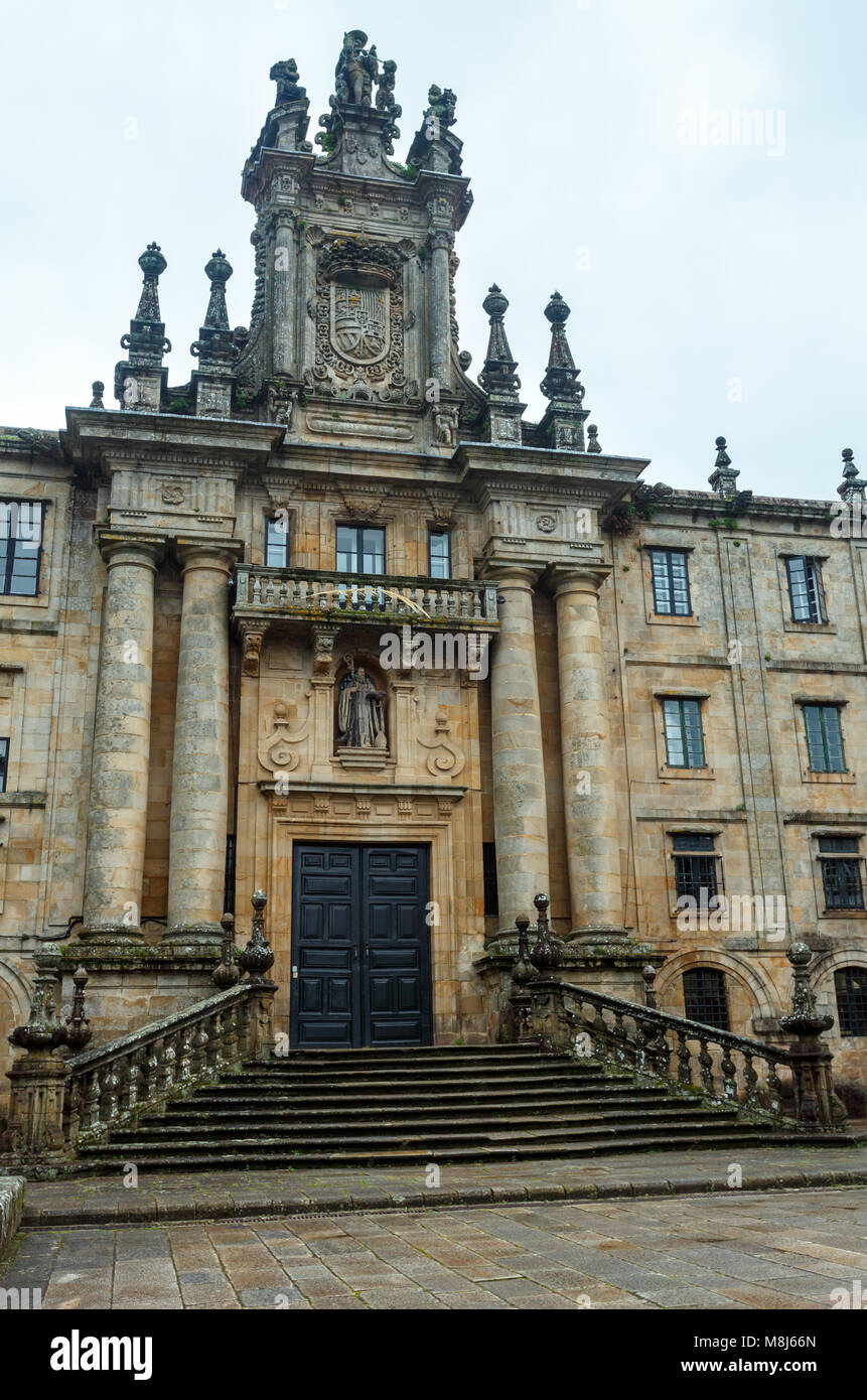 Monastery Convent of San Martino Pinario in Santiago de Compostela ...