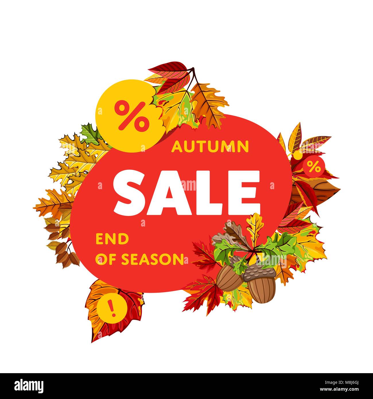 End season discount Stock Vector Images - Alamy