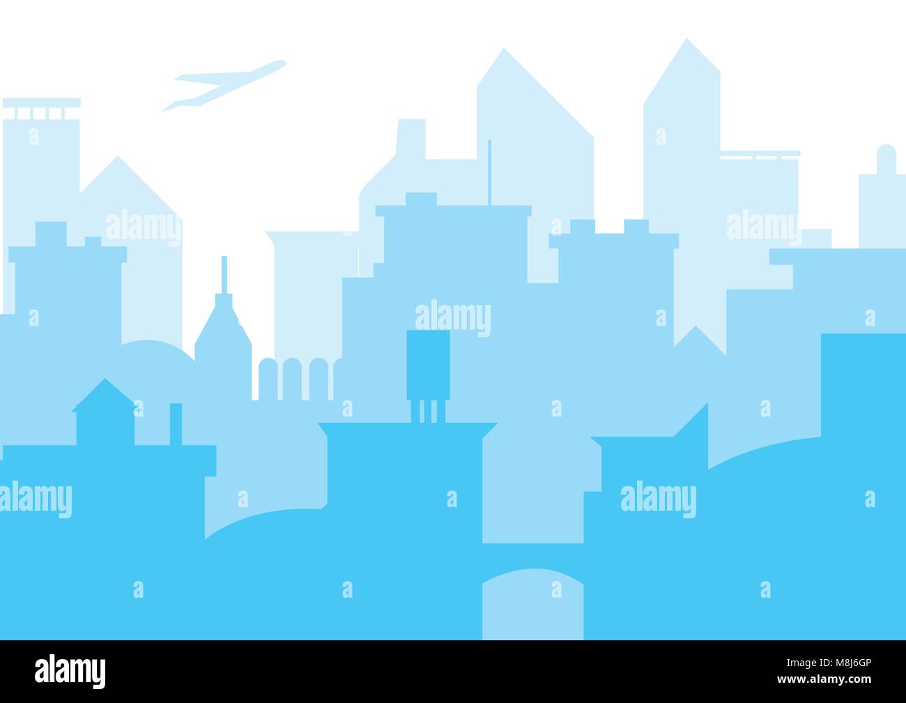 Abstract business exterior in Stock Vector Images - Alamy