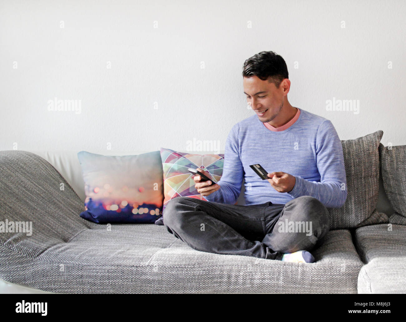 Millennial smartphone hi-res stock photography and images - Alamy