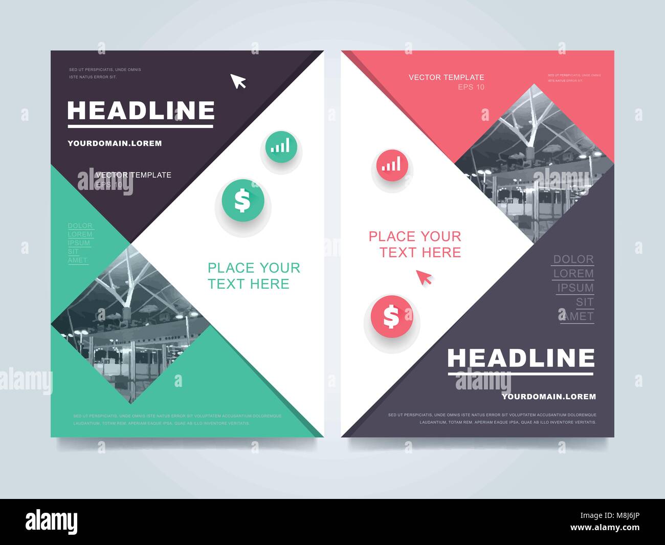 Brochure layout design vector illustration Stock Vector Image & Art - Alamy