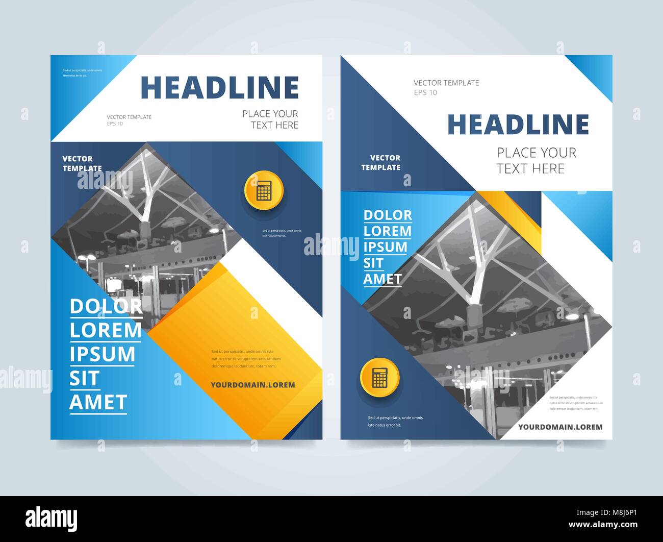 Brochure layout design vector illustration Stock Vector Image & Art - Alamy