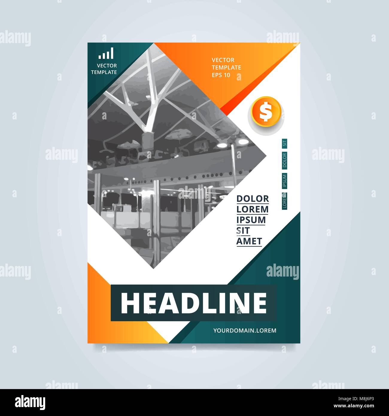 Brochure layout design vector illustration Stock Vector Image & Art - Alamy