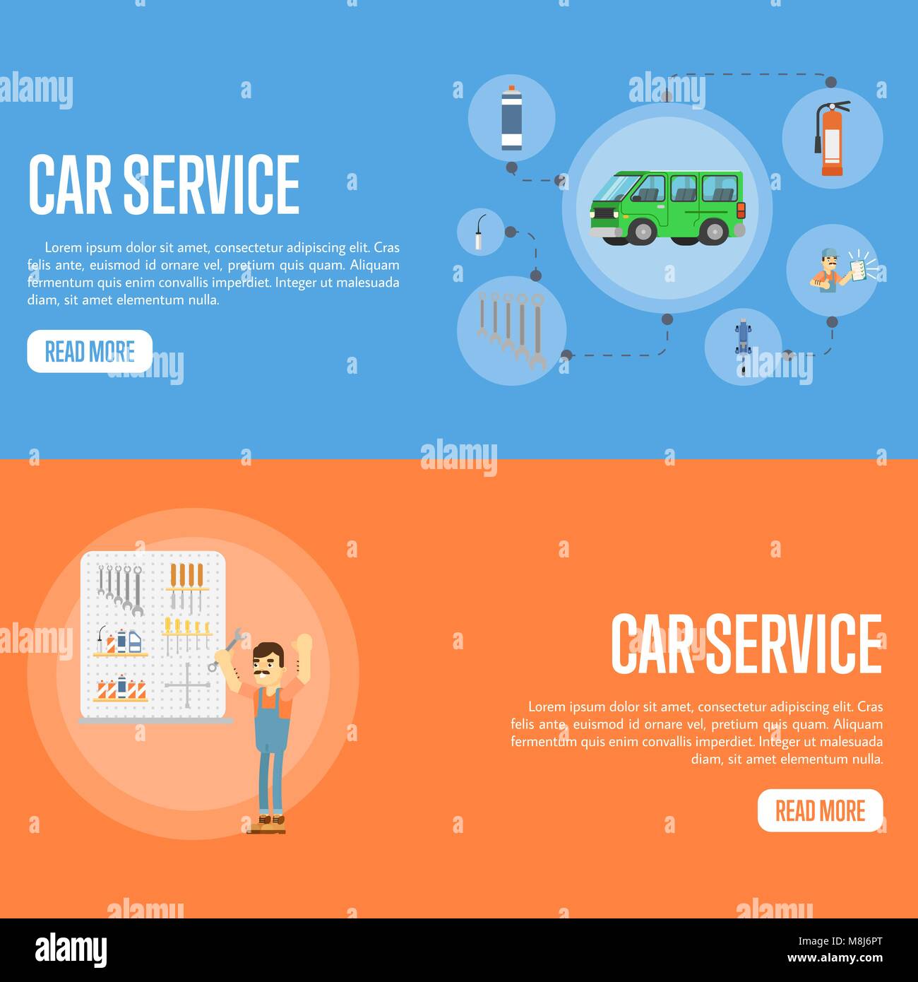 Service station lift Stock Vector Images - Alamy