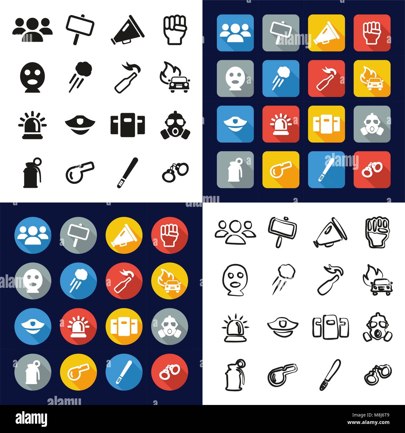 Mob bat Stock Vector Images - Alamy