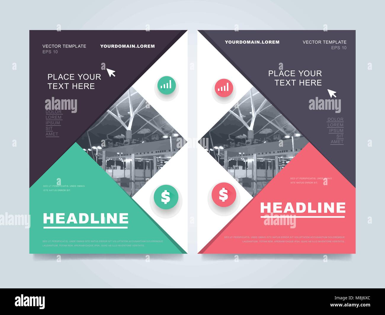 Brochure layout design vector illustration Stock Vector Image & Art - Alamy