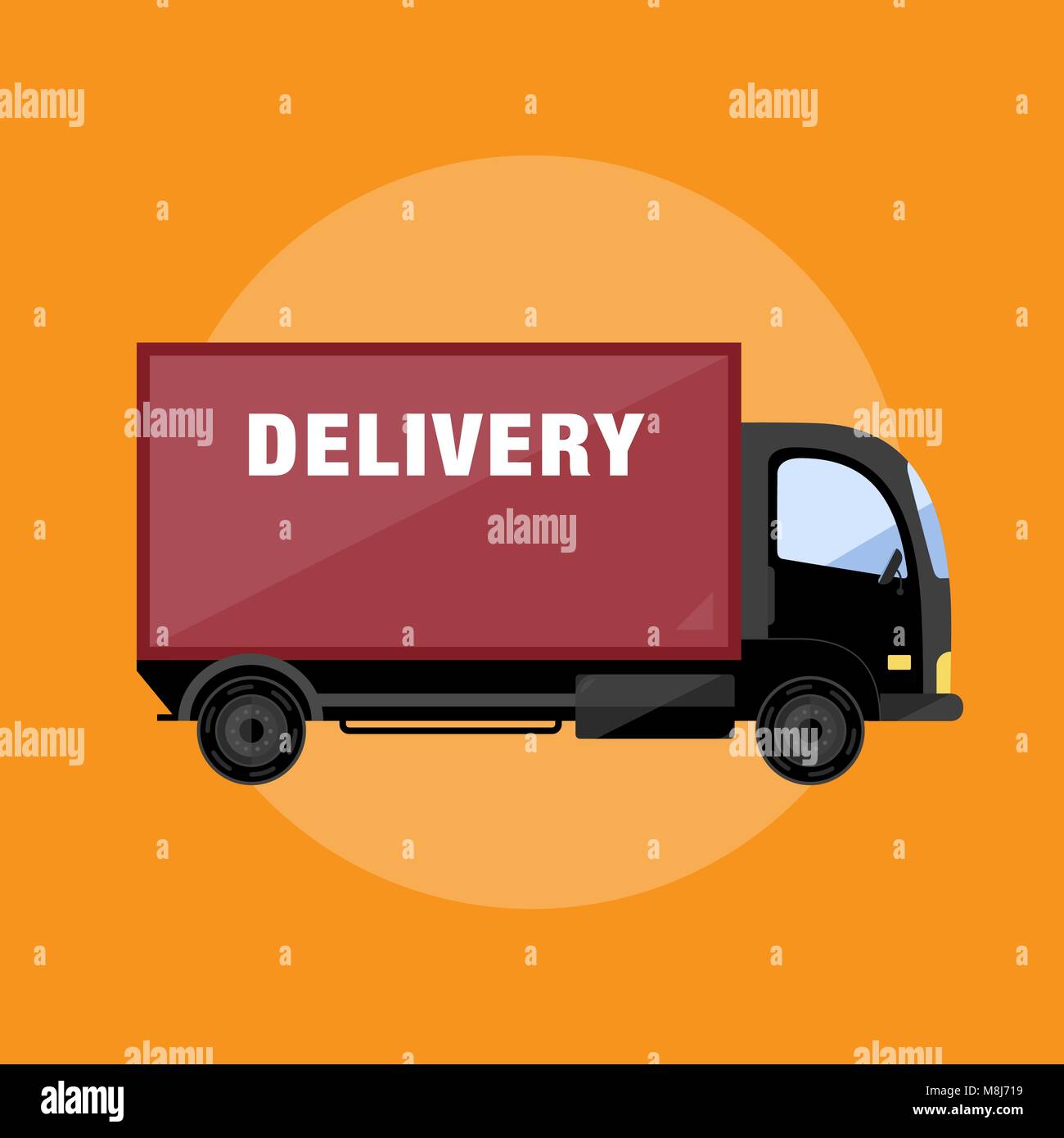 Delivery Van icon Stock Vector Image & Art - Alamy