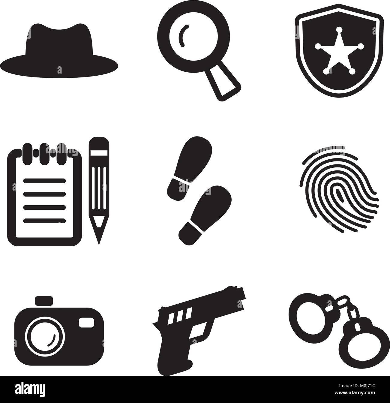 Detective Badge Stock Photos & Detective Badge Stock Images - Alamy