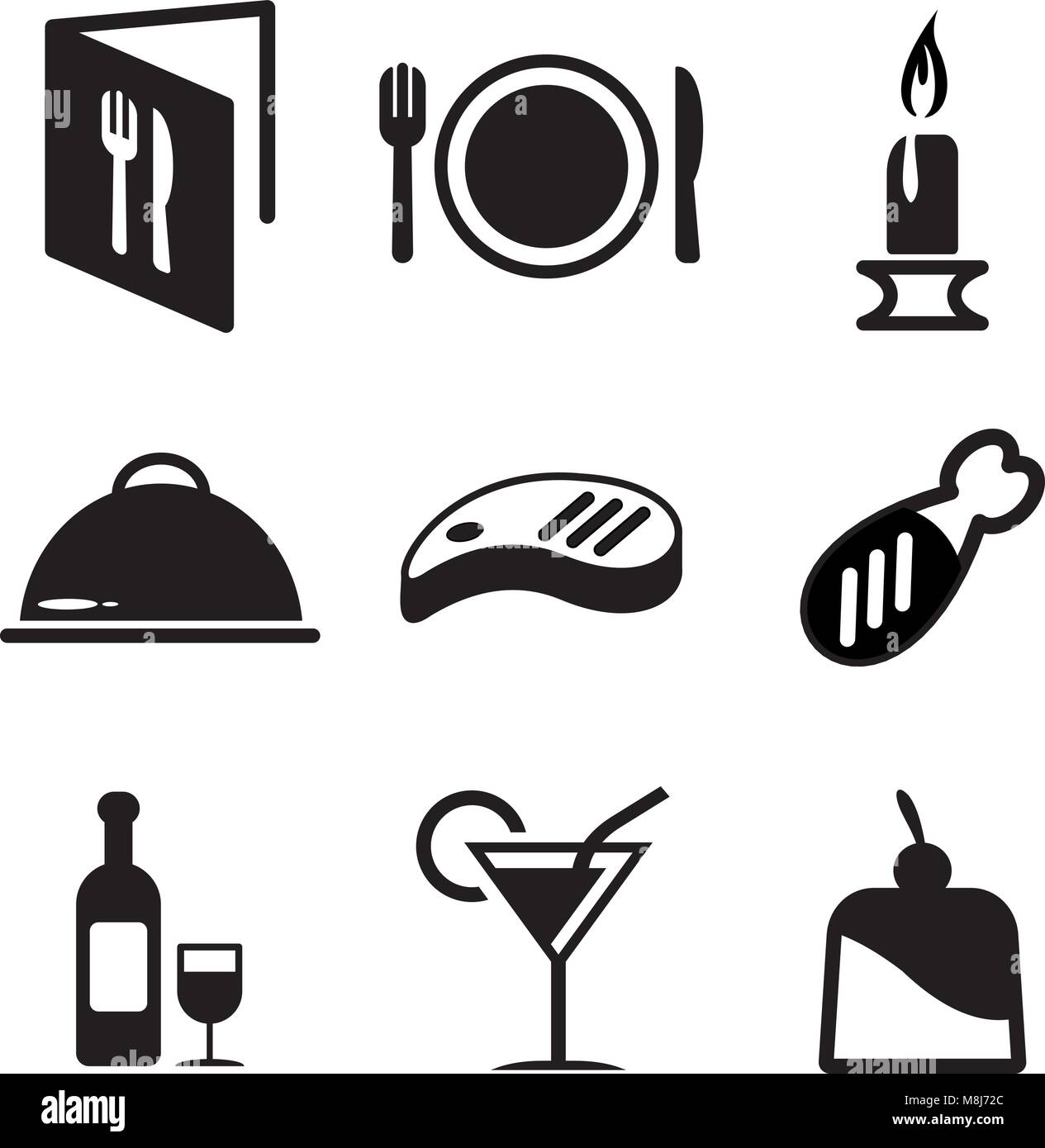 Steak pie dinner Stock Vector Images - Alamy