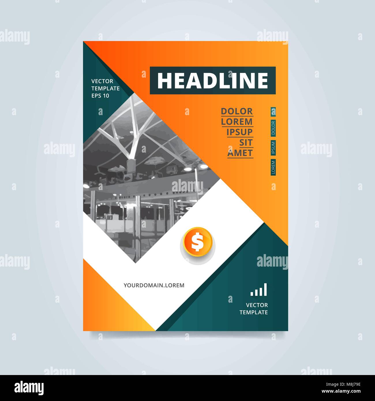 Brochure layout design vector illustration Stock Vector Image & Art - Alamy