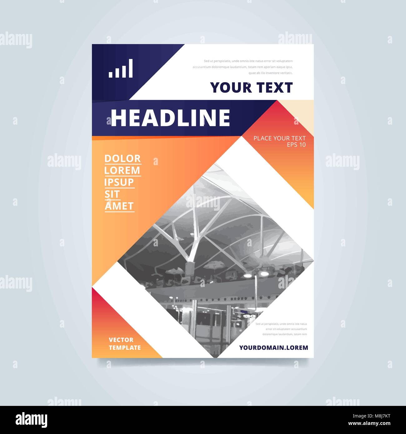Brochure layout design vector illustration Stock Vector Image & Art - Alamy