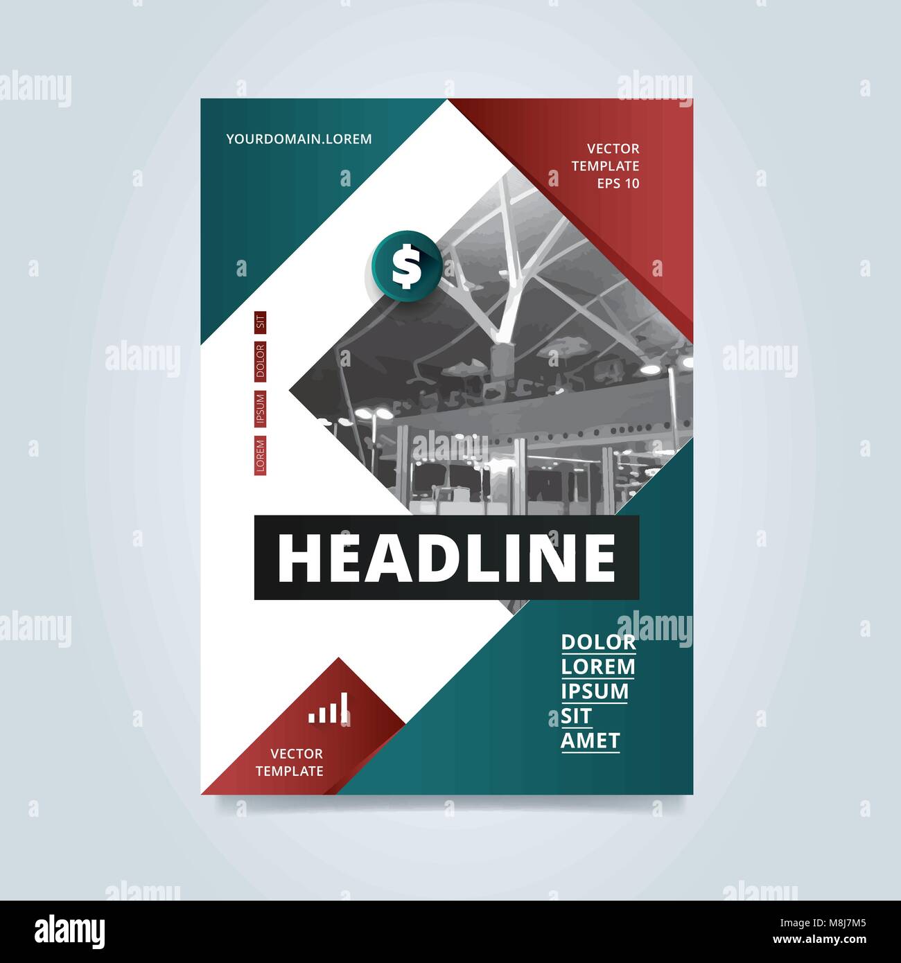 Brochure layout design vector illustration Stock Vector Image & Art - Alamy