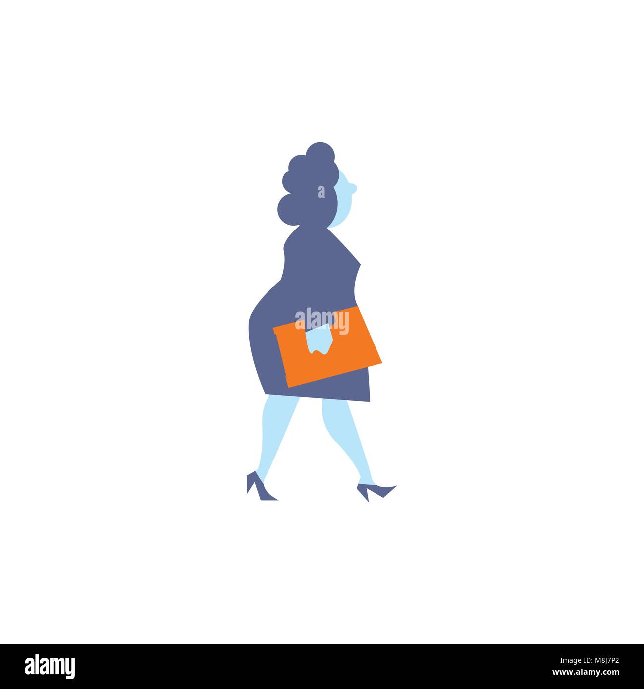 Career walk Stock Vector Images - Alamy