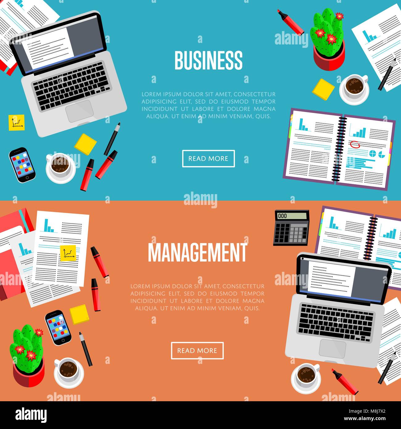 Laptop financial management Stock Vector Images - Alamy