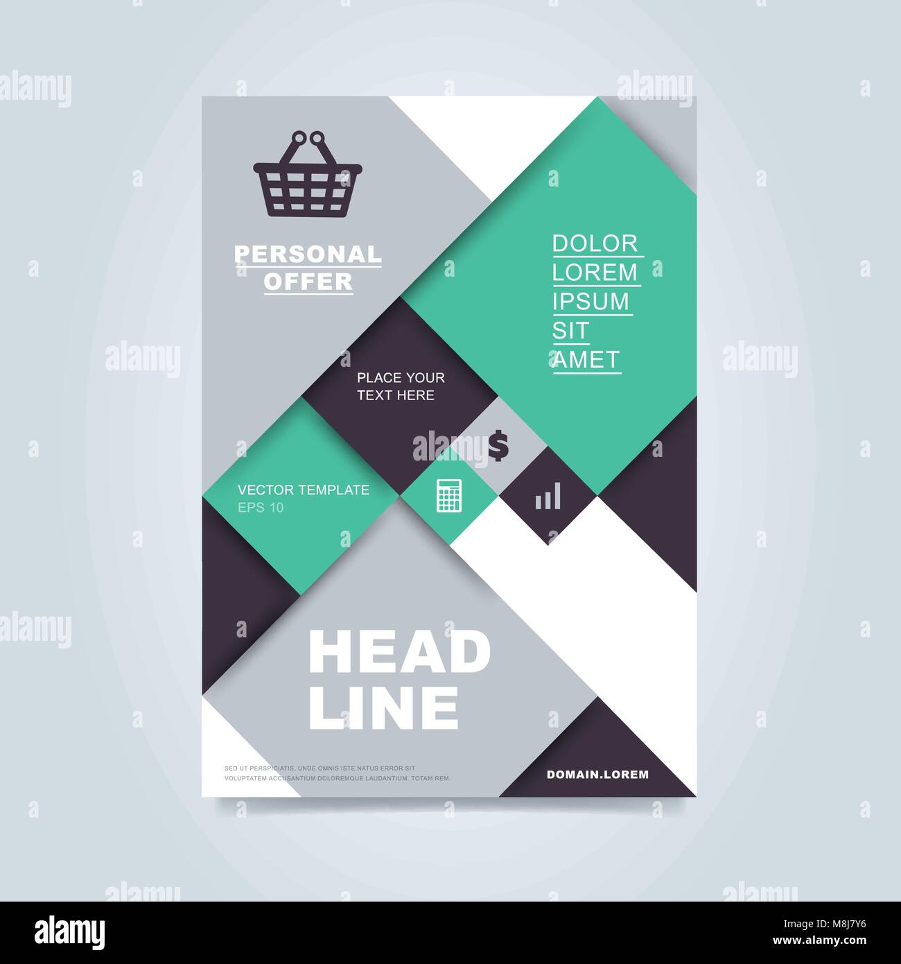 Brochure layout design vector illustration Stock Vector Image & Art - Alamy