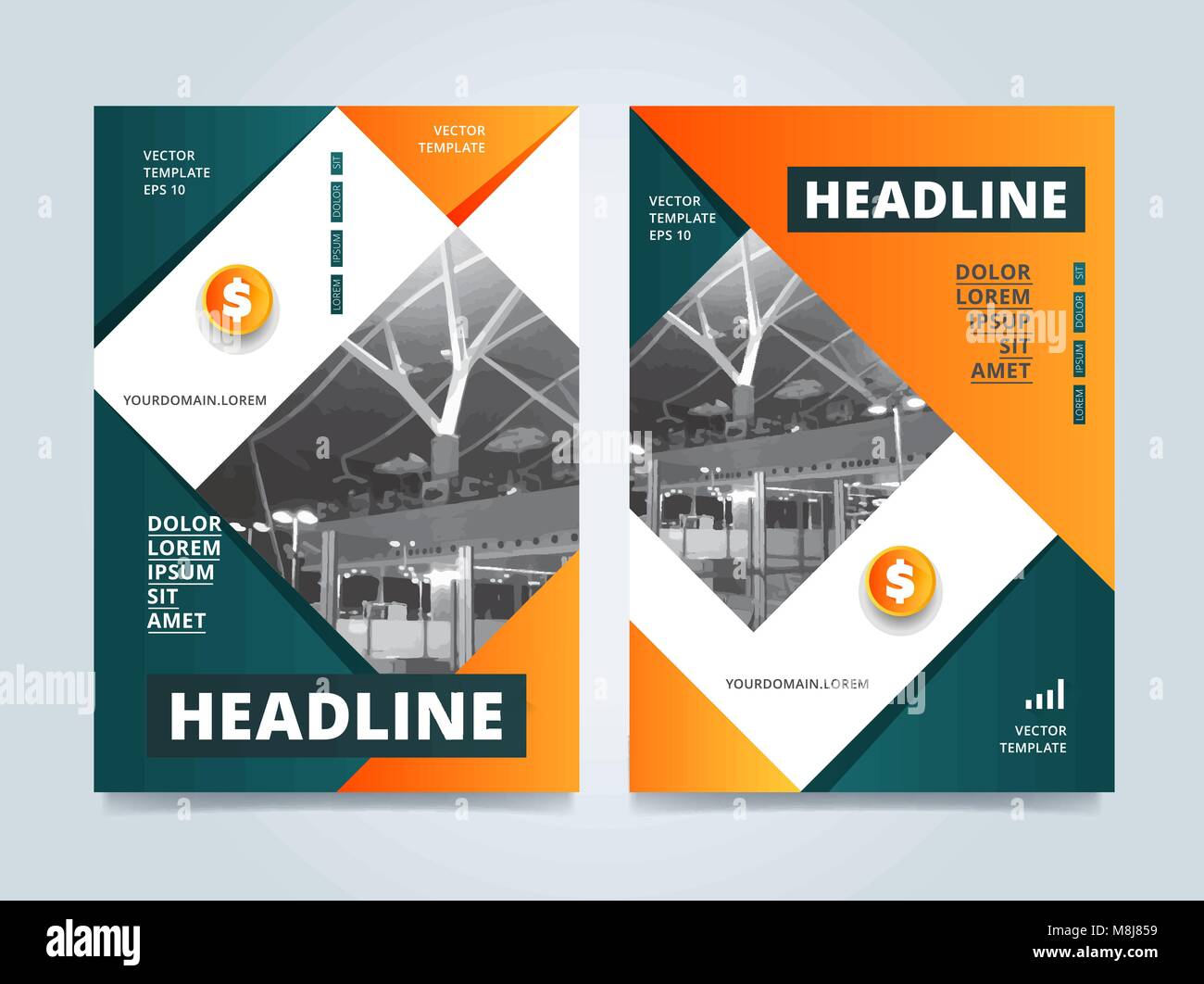 Brochure layout design vector illustration Stock Vector Image & Art - Alamy