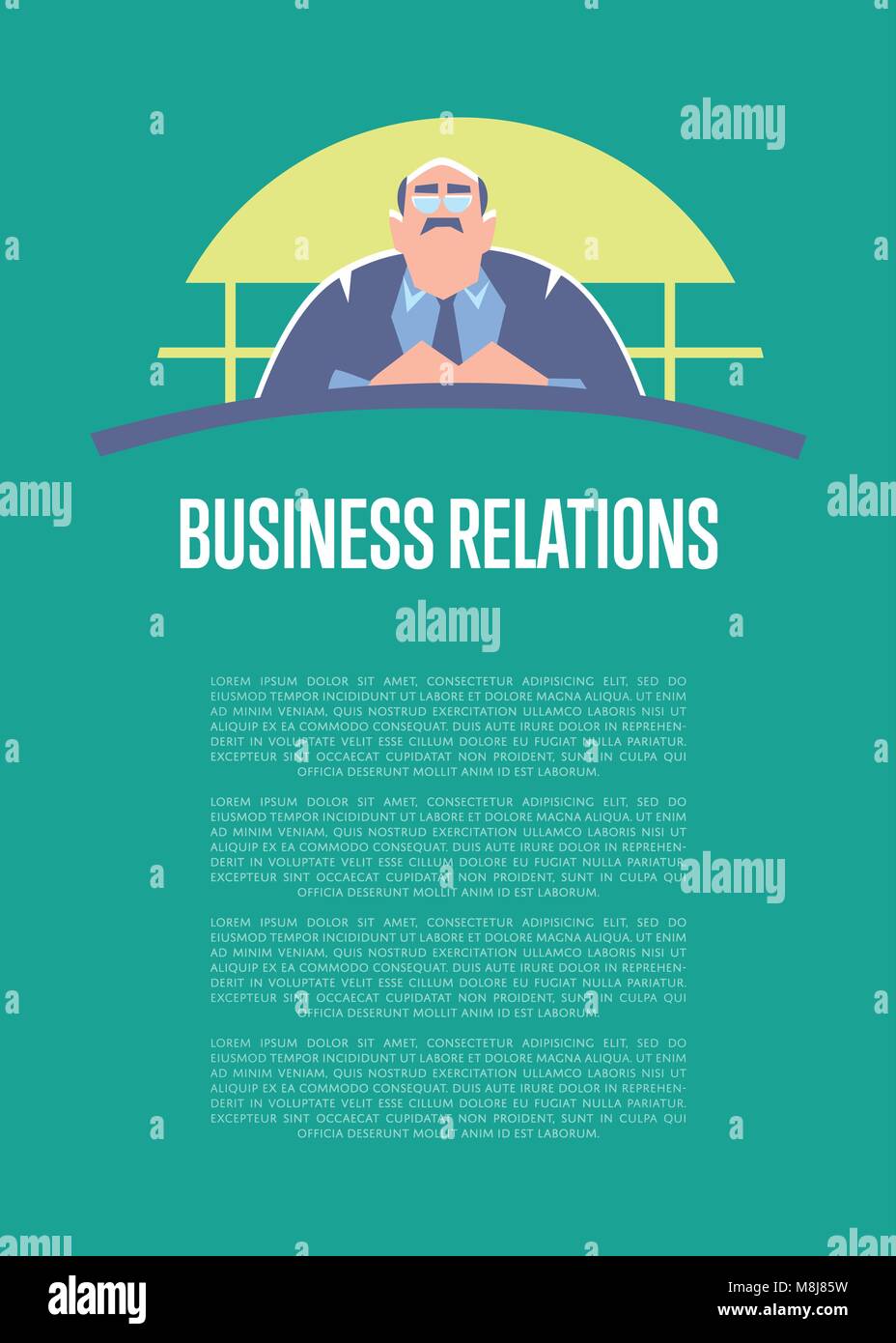 Worker relations Stock Vector Images - Alamy