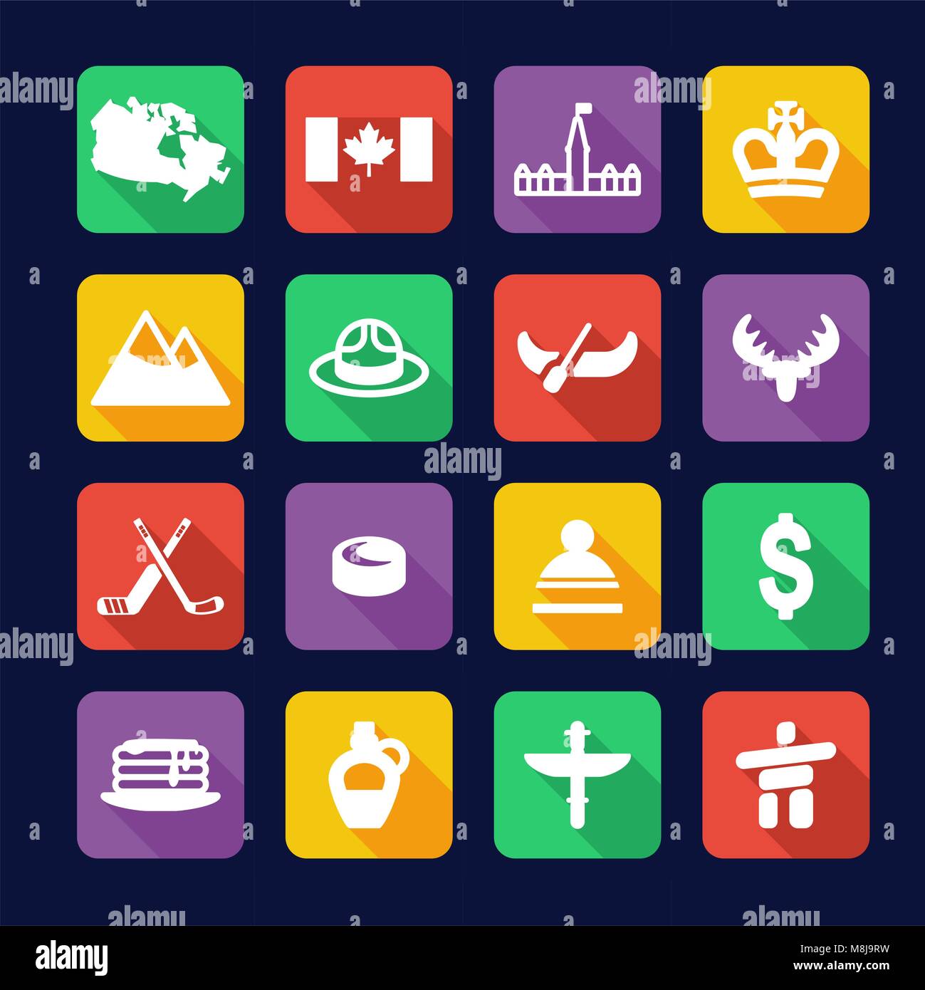 Map of inuit hi-res stock photography and images - Alamy