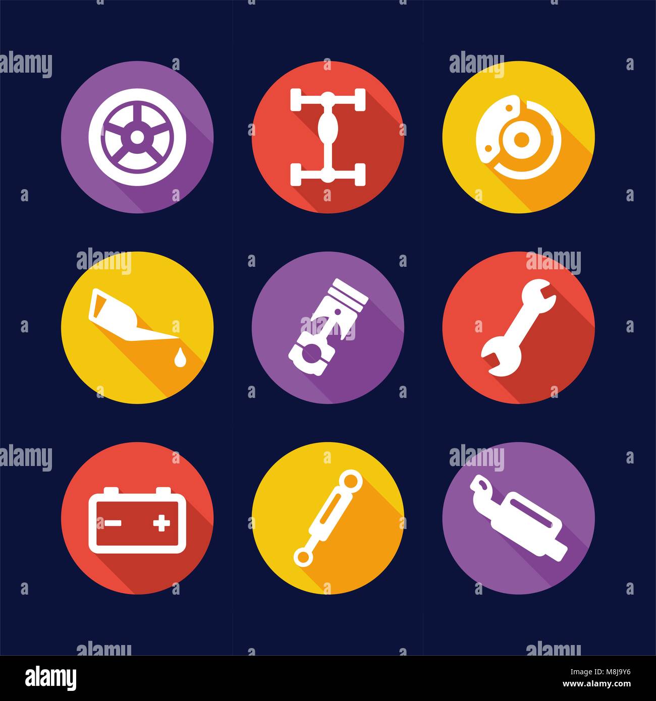 Motorcar mechanic Stock Vector Images - Alamy