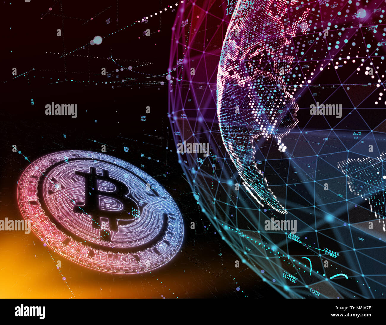 Gold fire logo hi-res stock photography and images - Alamy