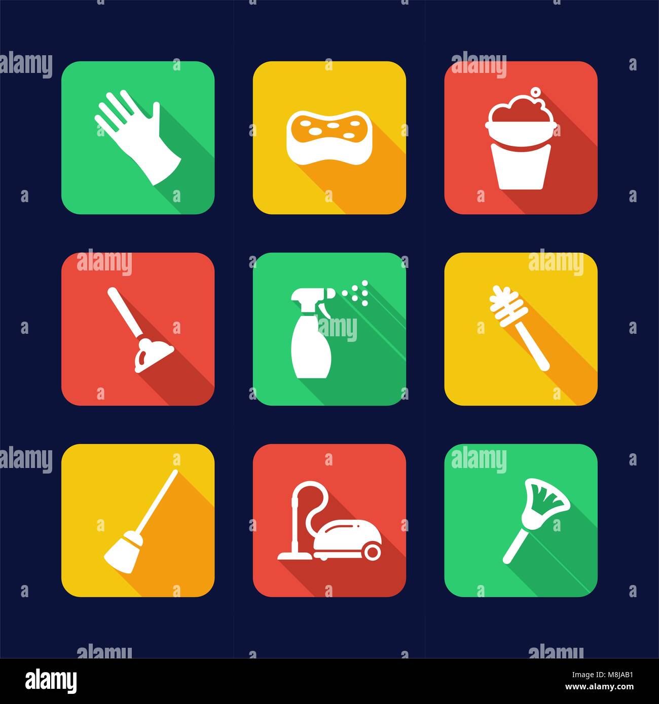 Scrubbing bubbles Stock Vector Images - Alamy