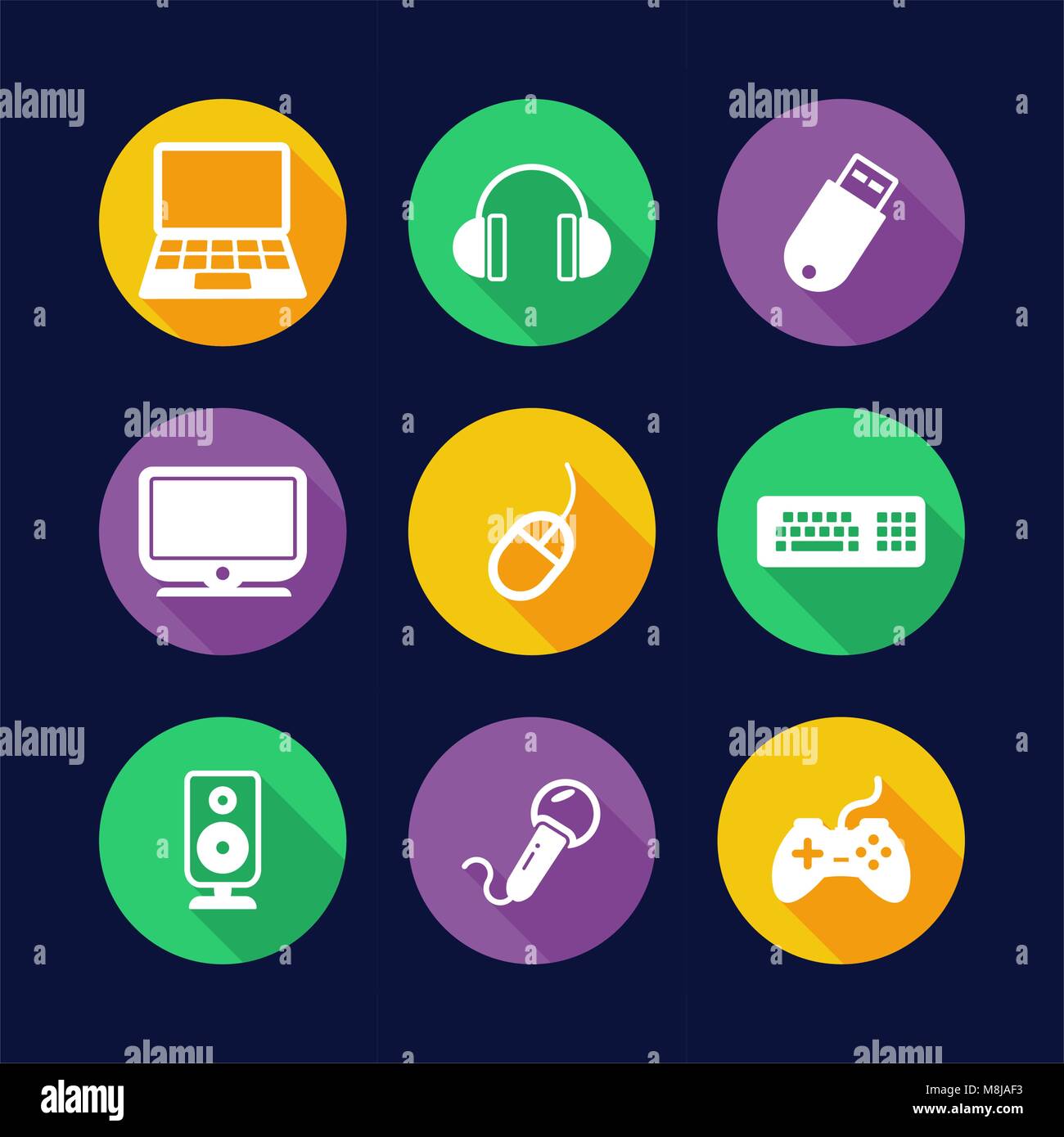 Cordless computer mouse Stock Vector Images - Alamy