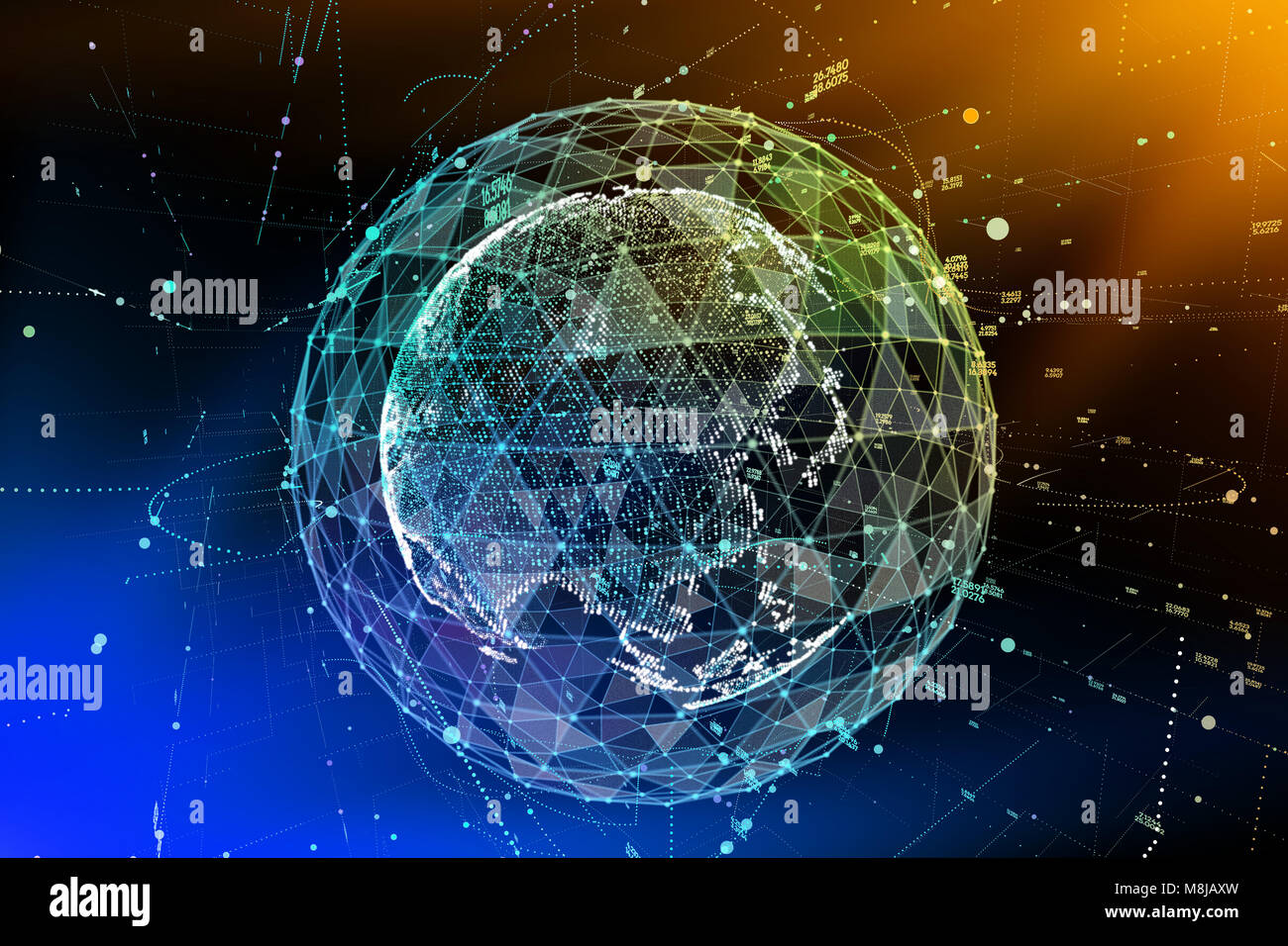 Digital globe hi-res stock photography and images - Alamy